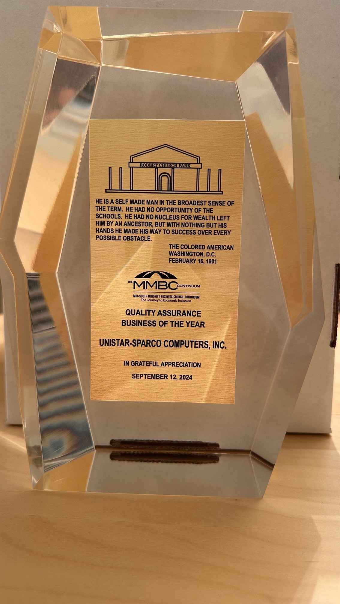 Sparco Awarded 2024 Robert R. Church Quality Assurance Award - Sparco